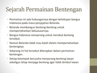 Plbj permainan bentengan | PPT