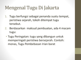 Plbj tugu di jakarta | PPTX
