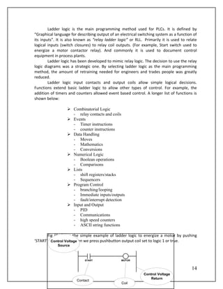 Programmable Logic Controller | DOC | Computing | Technology & Computing