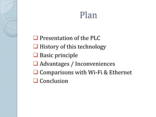 Introduction to PLC (PowerLine Communication) | PPTX | Computer Networking | Computing