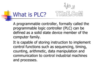 PLC Brief | PPTX