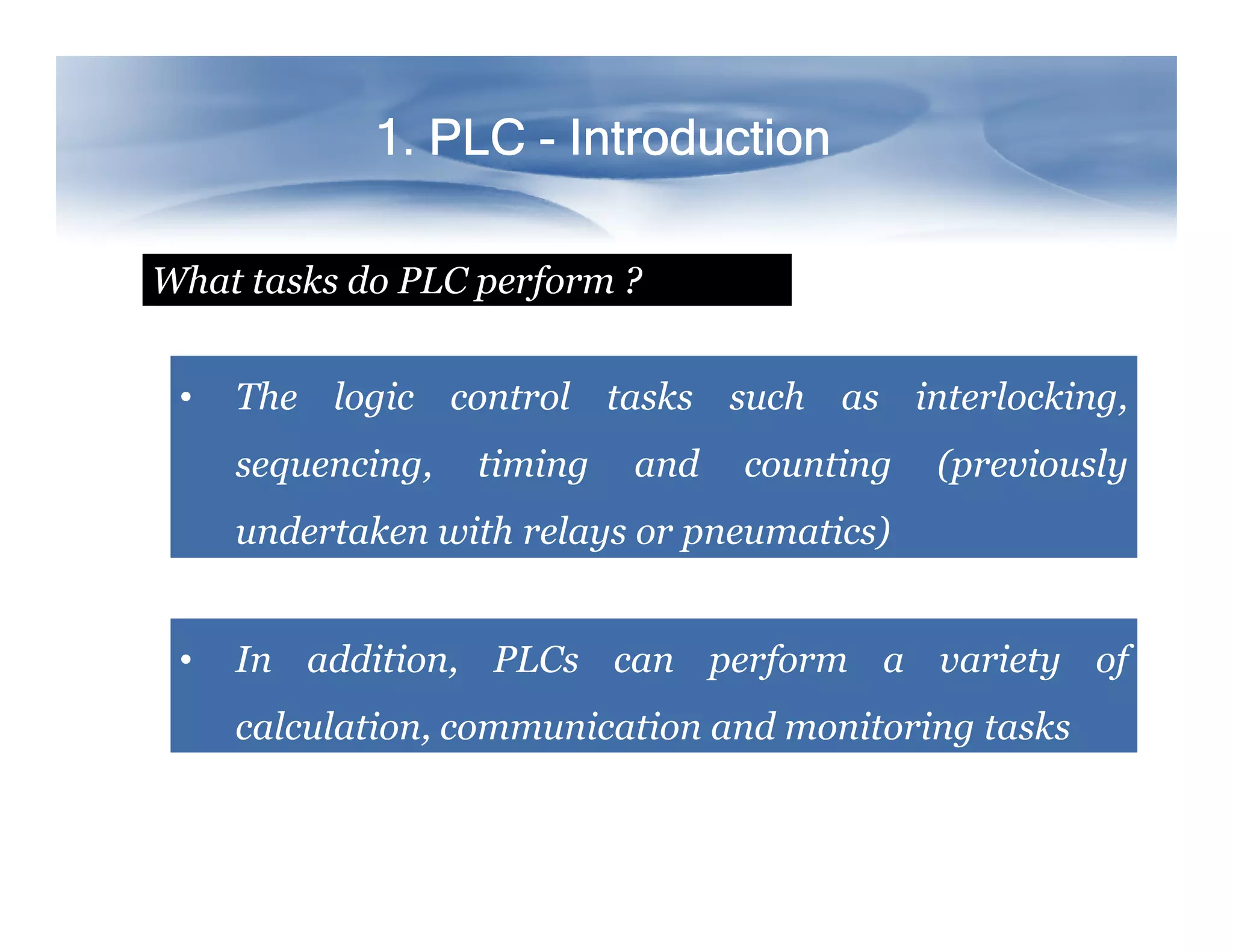 PLC - Programmable Logic Controller | PDF