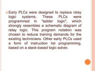 PLC (Programmable Logic Circuit) | PPT