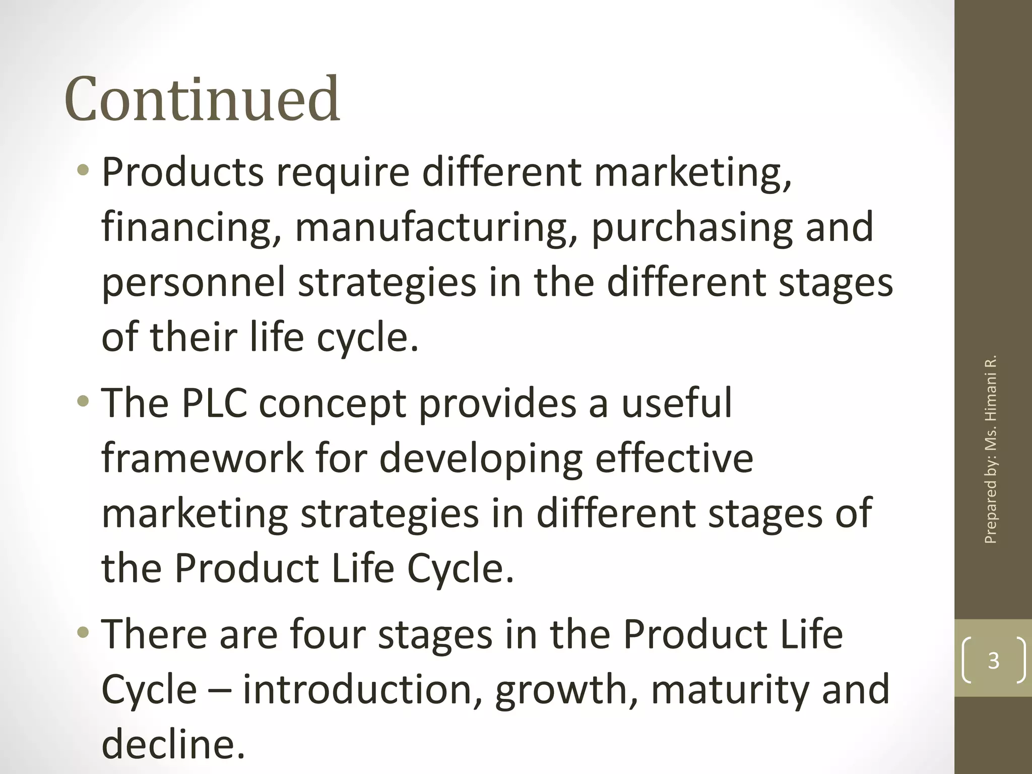 Product Life Cycle | PPTX