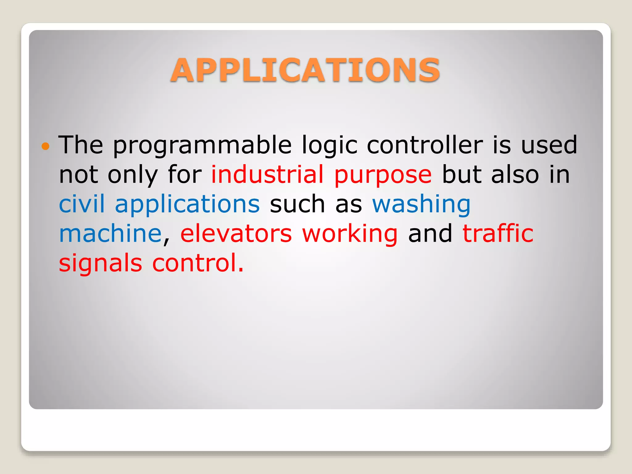 Plc | PPTX | Computing | Technology & Computing