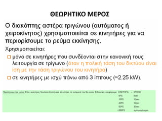 Εκκίνηση ΑΤΚΒΔ με διακόπτη Υ-Δ και χρήση PLC | PDF