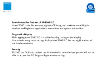 PLC | PPTX | Technology & Computing