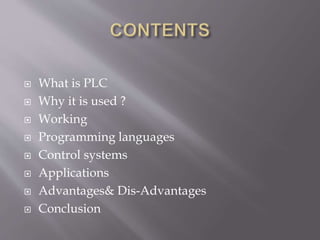 Plc | PPT