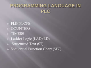 Plc | PPT