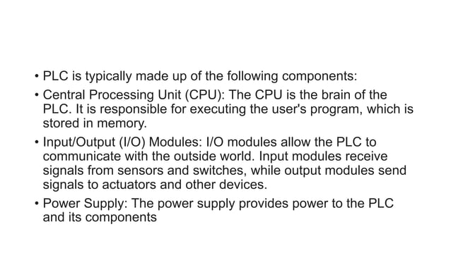 PLC.pptx | Technology & Computing