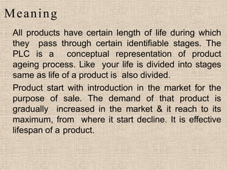 Product live cycle and a very informative slide | PPTX