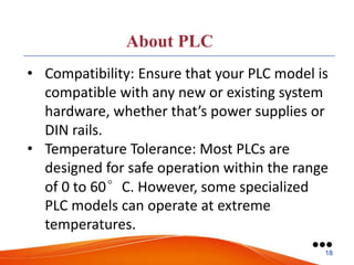 Programmable Logic Controller basic present. | PPT