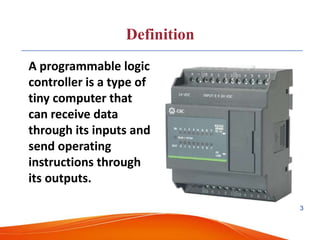 Programmable Logic Controller basic present. | PPT