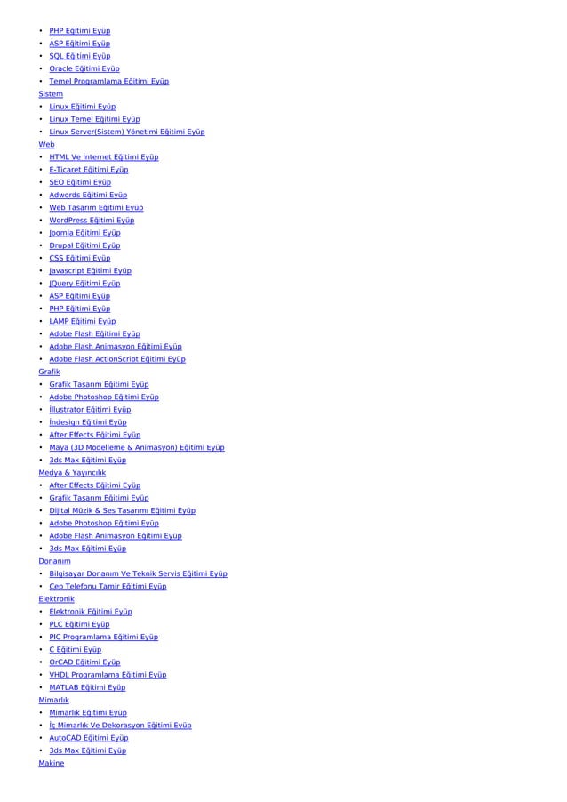 Plc egitimi-eyup | PDF