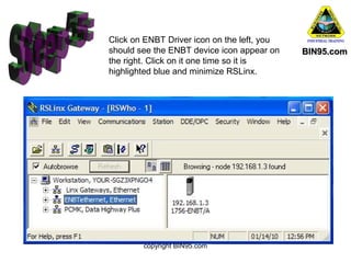 Plc networking basics - controllogix | PPT