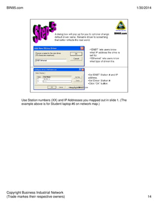 PLC Networking Basics - Instructor's notes | PDF