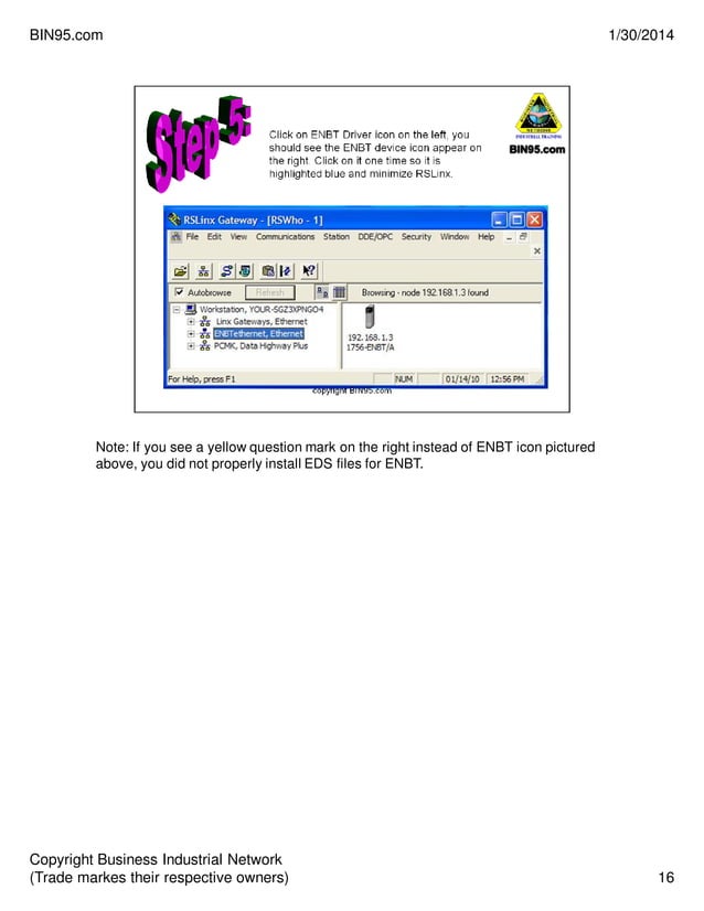 PLC Networking Basics - Instructor's notes | PDF
