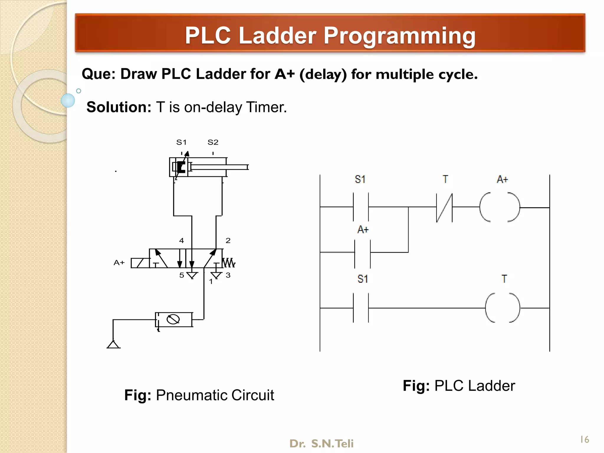PLC Ladder Programming [Mechatronics] | PDF