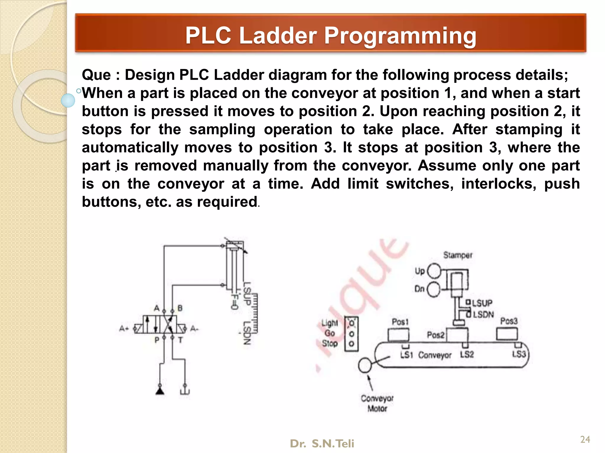 Plc Ladder Programming Mechatronics Ppt
