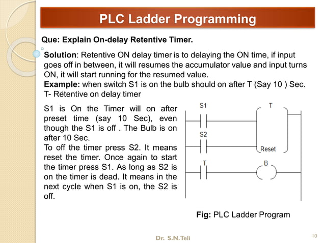 PLC Ladder Programming [Mechatronics] | PDF