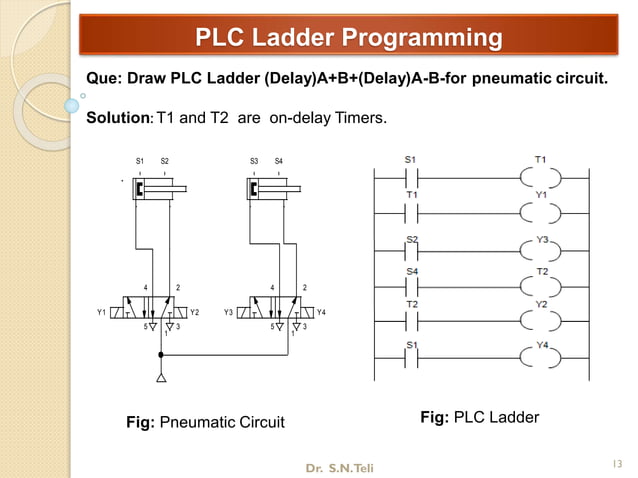 PLC Ladder Programming [Mechatronics] | PDF
