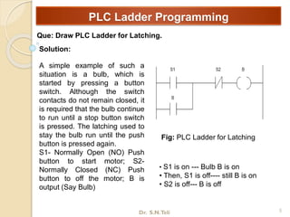 PLC Ladder Programming [Mechatronics] | PDF