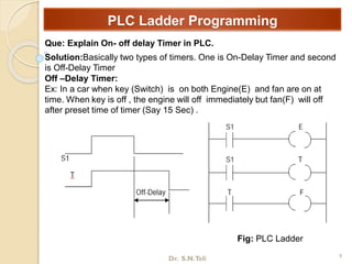 PLC Ladder Programming [Mechatronics] | PDF