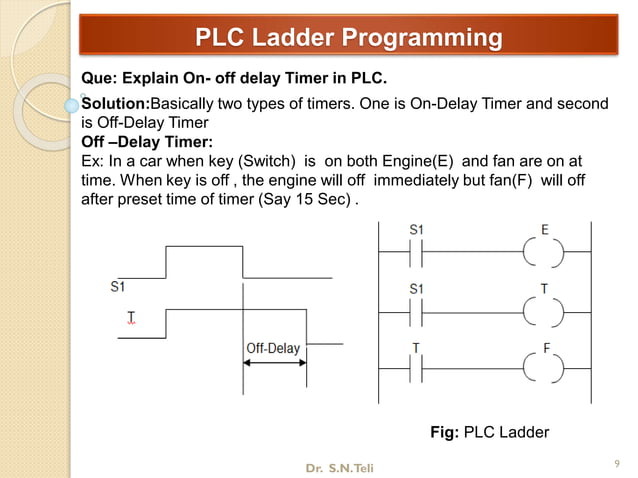 PLC Ladder Programming [Mechatronics] | PDF