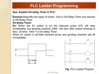 PLC Ladder Programming [Mechatronics] | PPT