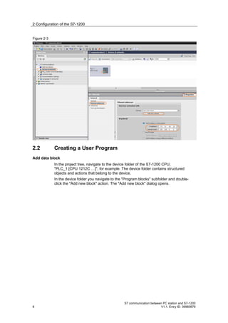 Plc-s7-1200-opc-to-pc-connection-guide | PDF