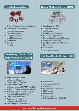 Best PLC SCADA AUTOMATION TRAINING CENTER CHENNAI | PDF