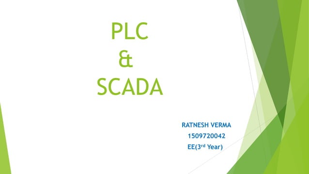 Plc and scada | PPT