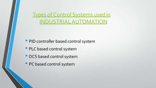 Plc and scada | PPTX