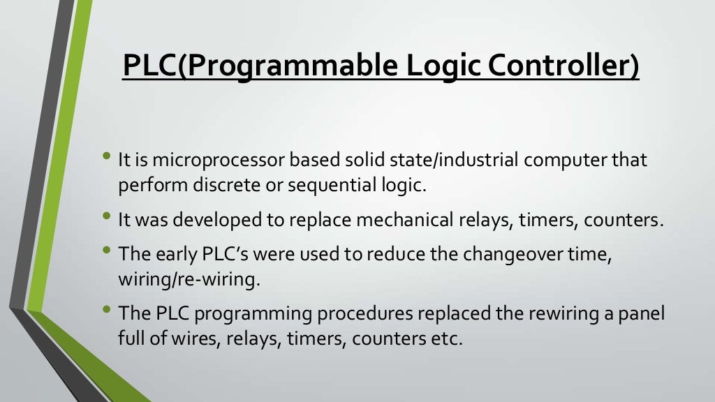 PLC and SCADA