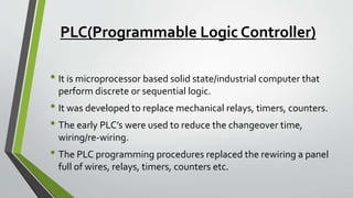 PLC & SCADA | PPT