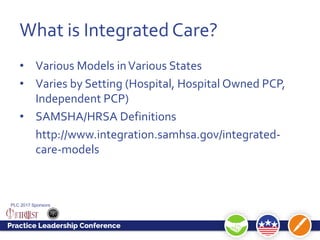 CCBT Columbus Dr. Kevin Arnold on Behavioral Health Integration | PPT