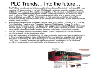 Programmable Logic Controller PLC and Industrial Automation | PPT