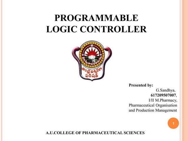 Programmable logic controller | PPT