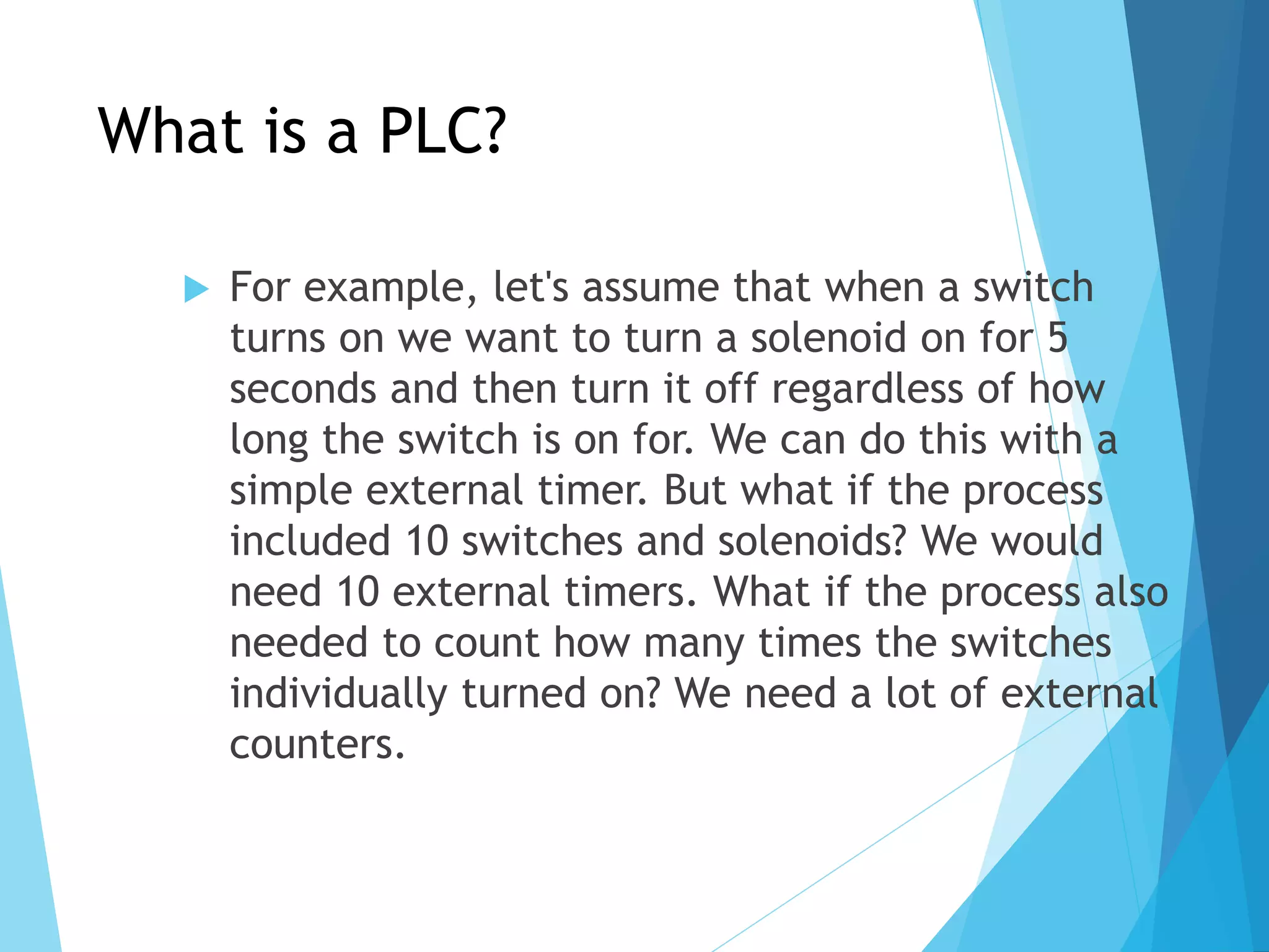 Programmable Logic Controllers | PPTX