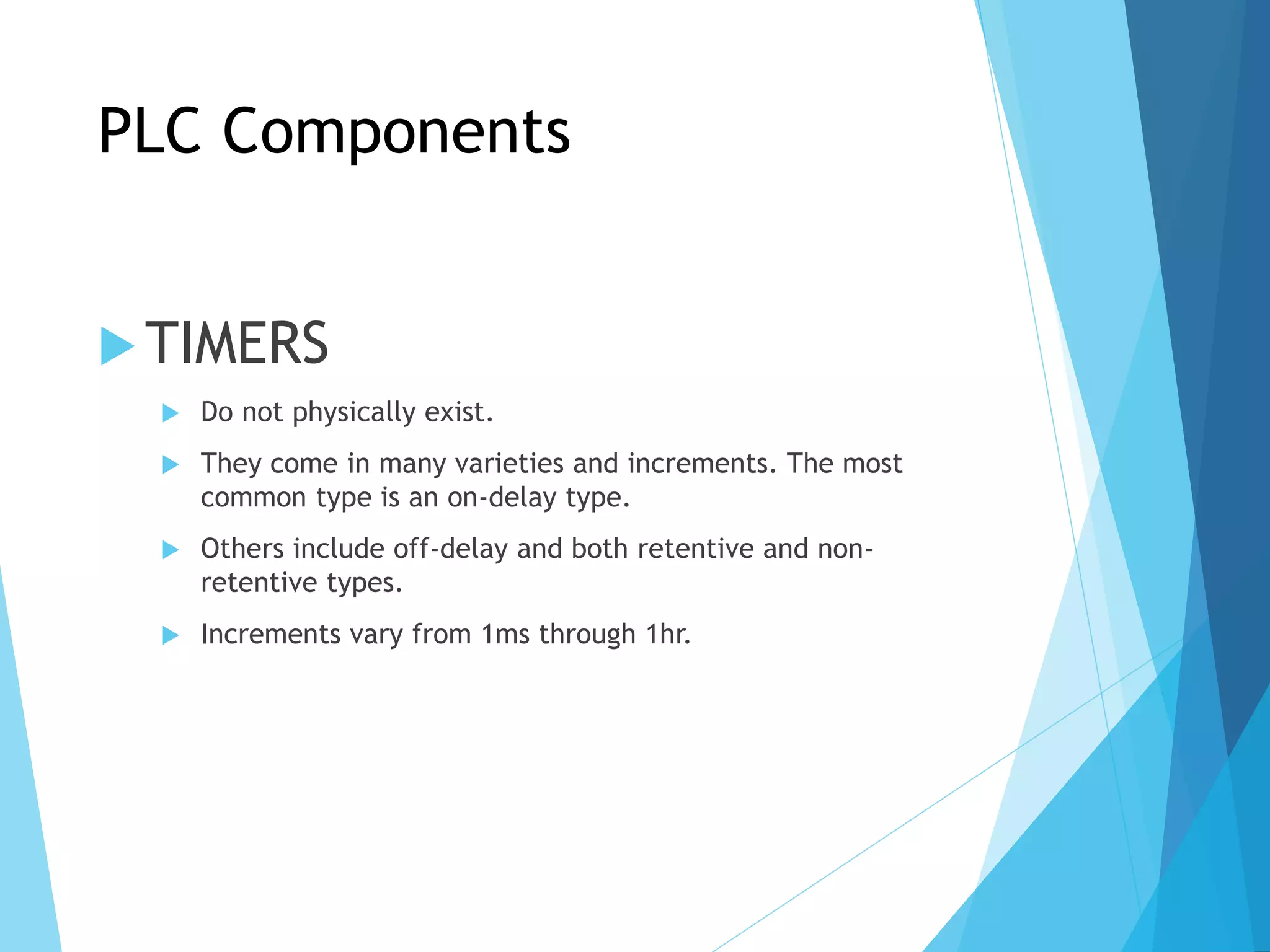 Programmable Logic Controllers | PPTX