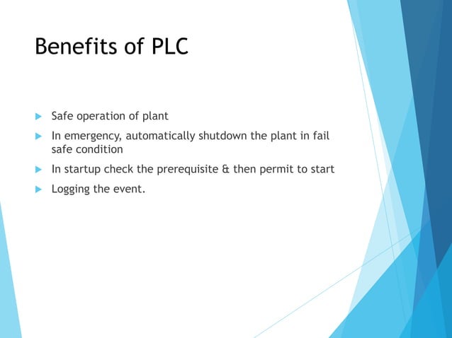 Programmable Logic Controllers | PPTX