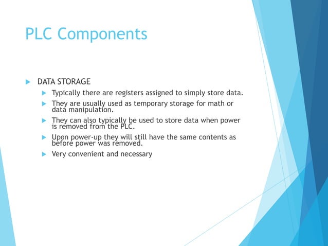 Programmable Logic Controllers | PPTX