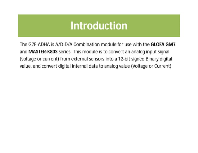 Plc Analog Input Output Programming Ppt