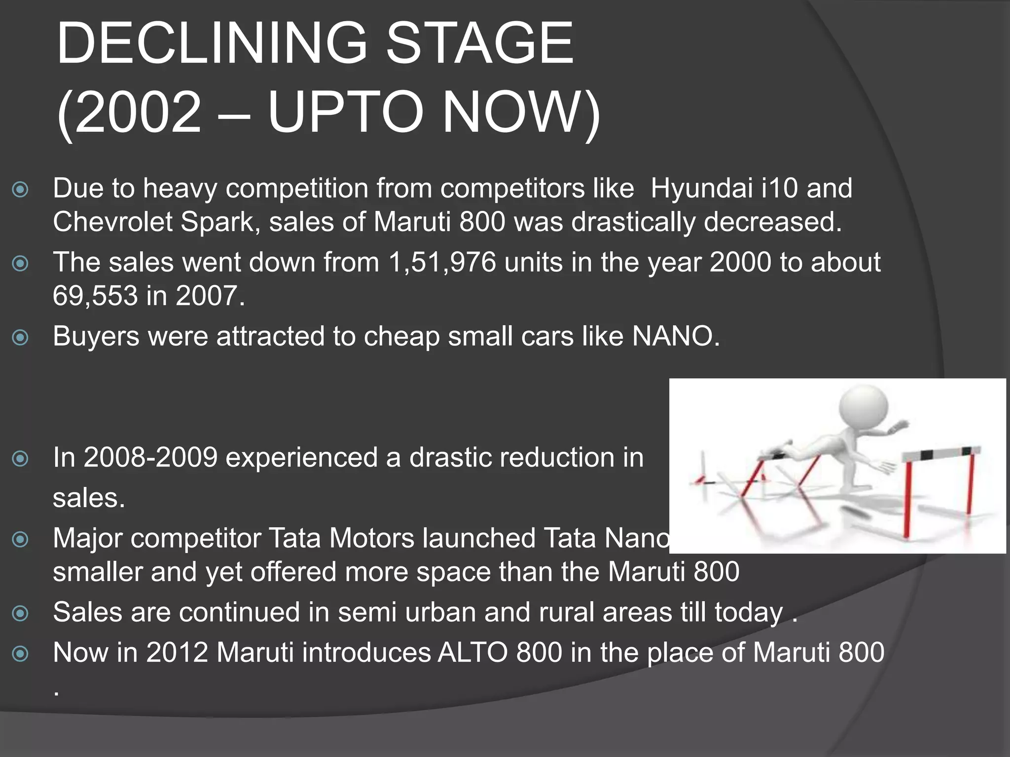 Plc and bcg matrix maruti 800 | PPTX