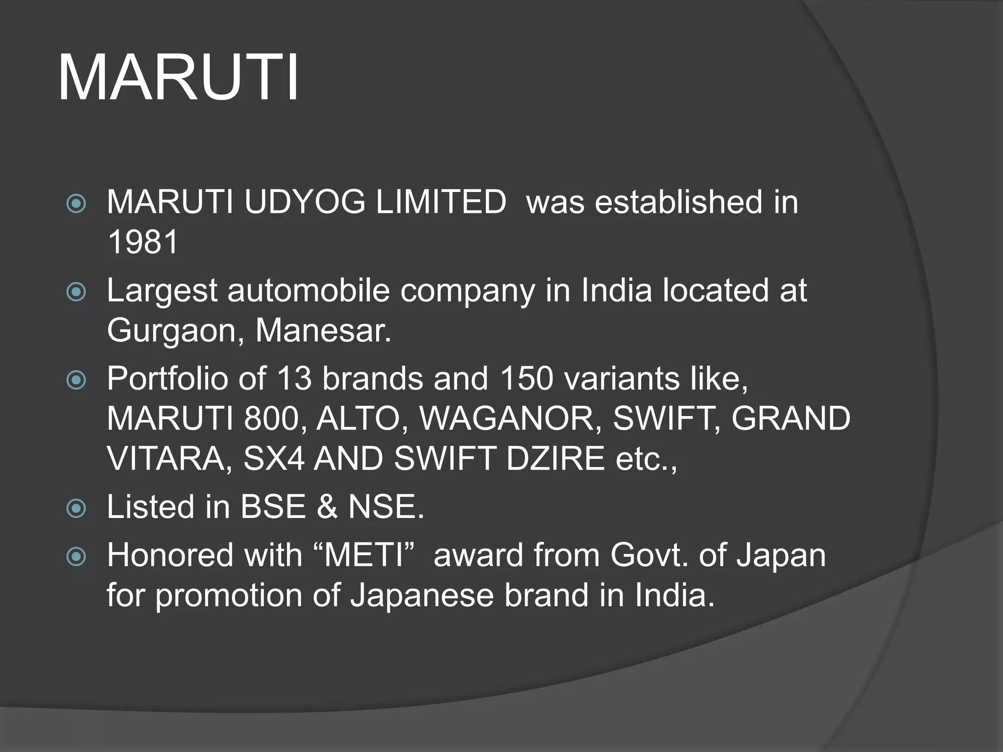 Plc and bcg matrix maruti 800 | PPTX
