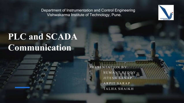 PLC and SCADA communication | PPTX | Computer Networking | Computing