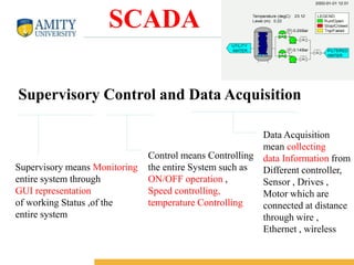 Plc and scada project ppt | PPTX