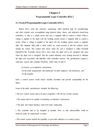 Plc and scada report | DOCX | Computing | Technology & Computing