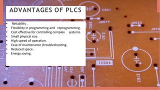 PLC- PROGRAMMABLE LOGIC CONTROLLER-PLC LOGIC | PPTX