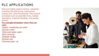PLC- PROGRAMMABLE LOGIC CONTROLLER-PLC LOGIC | PPT